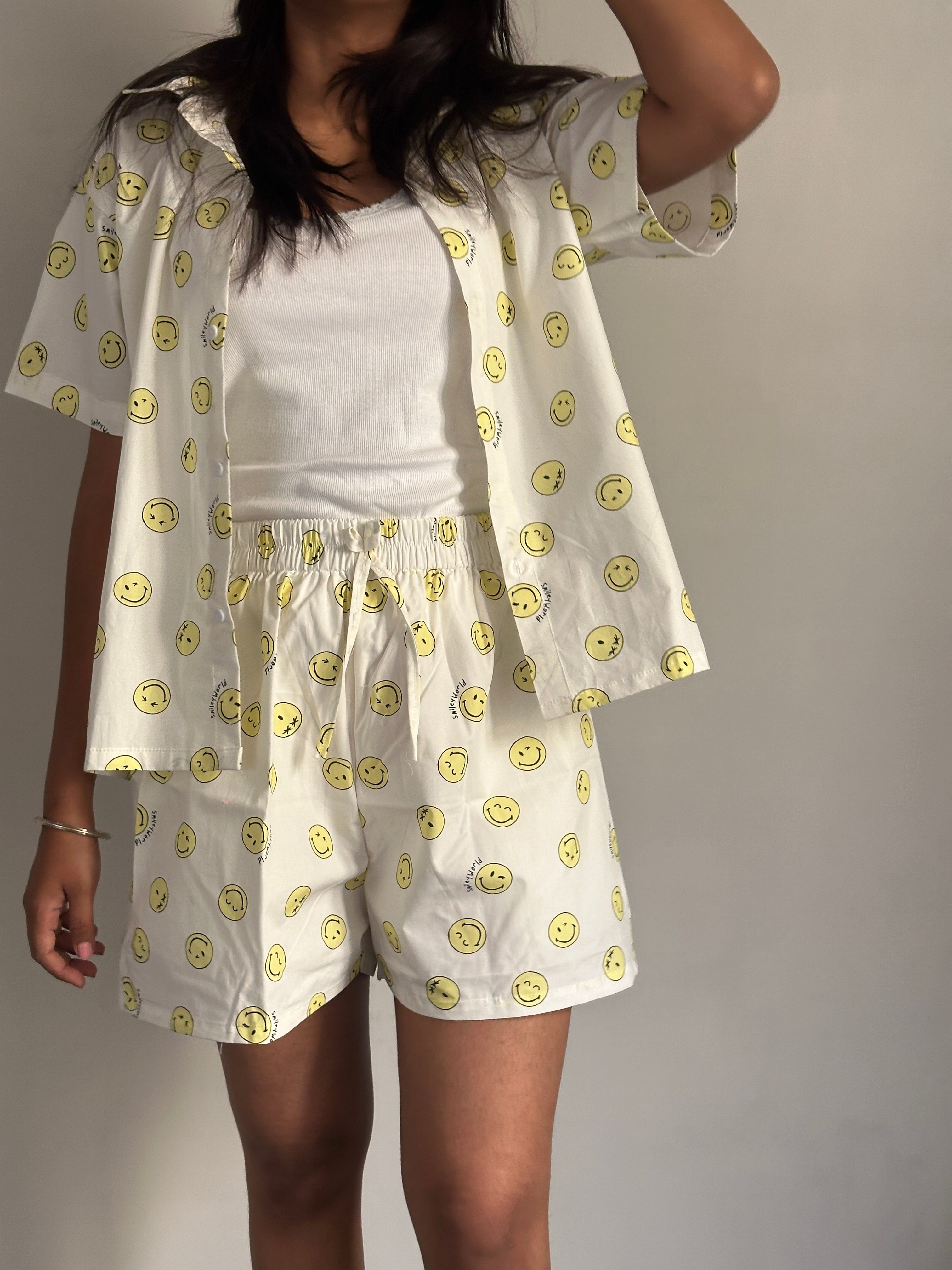 Smiley Co-ord Set – Desii Drip